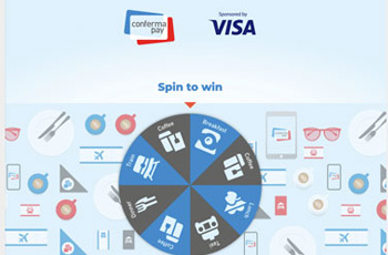 Conferma Pay & VISA Card Spin The Wheel - BeeLiked